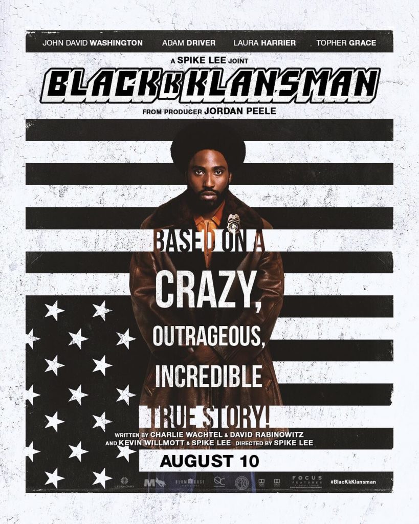 Blackkklansman - Film Review