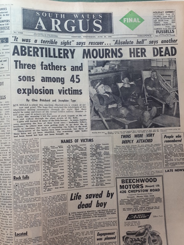 The end of the age of innocence? Looking back at the Six Bells mining ...