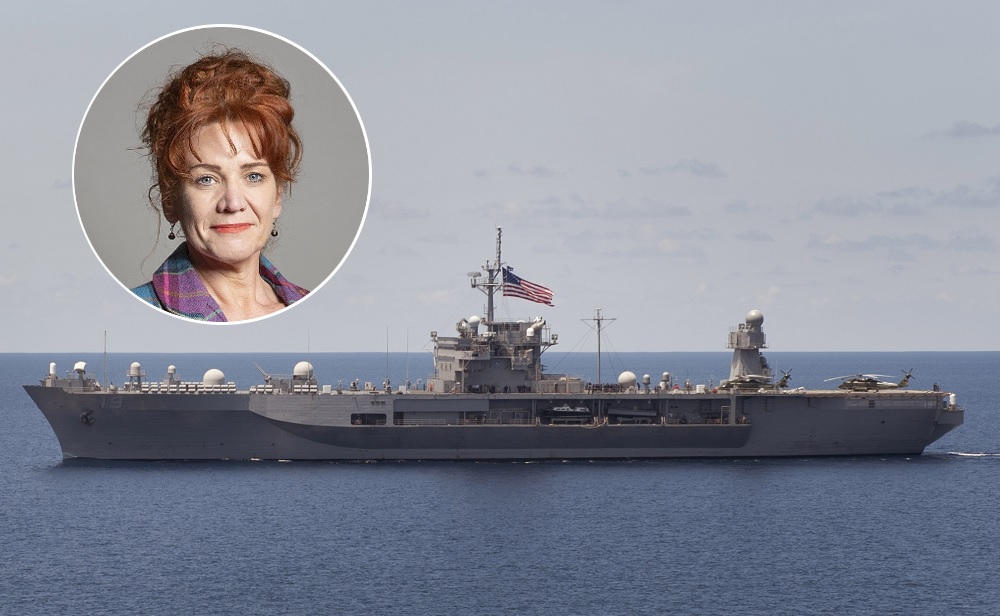 'Global Britain?': Welsh Tory MP mocked for using US warship photo in ... 'Global Britain?': Welsh Tory MP mocked for using US warship photo in ...