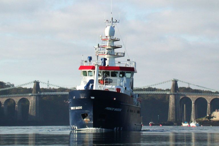 Pioneering Welsh research ship Prince Madog celebrates 20th anniversary