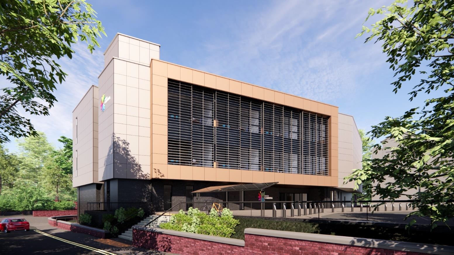 Redevelopment plans for Welsh college campus backed for approval