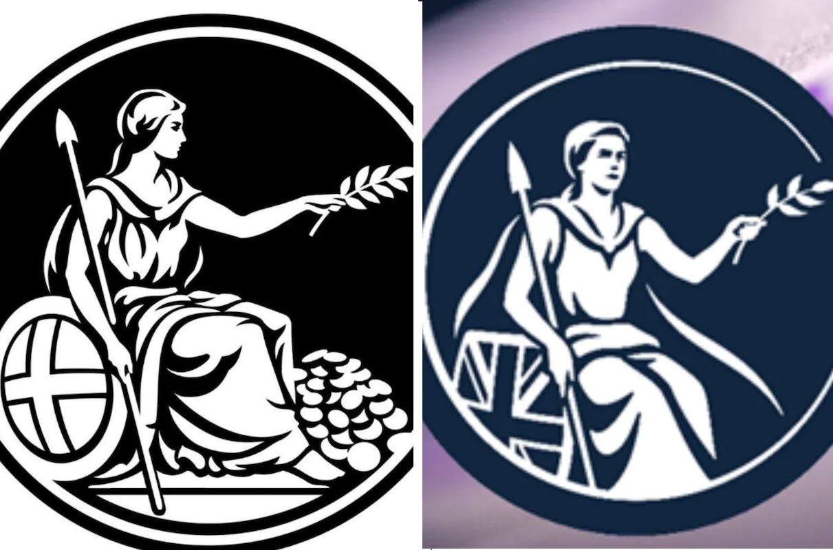 Bank Of England Changes Its Logo From English Flag To Be more Bank Of England Changes Its Logo From English Flag To Be more
