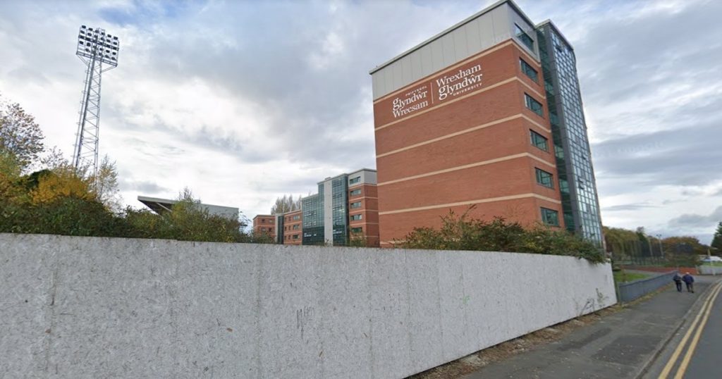 University says Wrexham AFC is 'supportive' of plans for large student ...