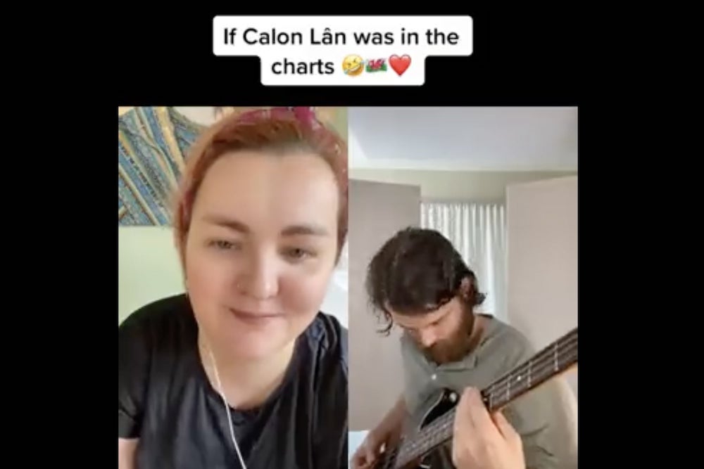 Watch: It's Calon Lân but not as you've ever heard it before